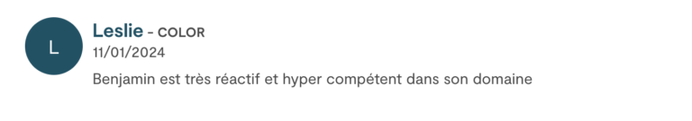 CAS CLIENT : ColorBox - Benjamin Hermitte